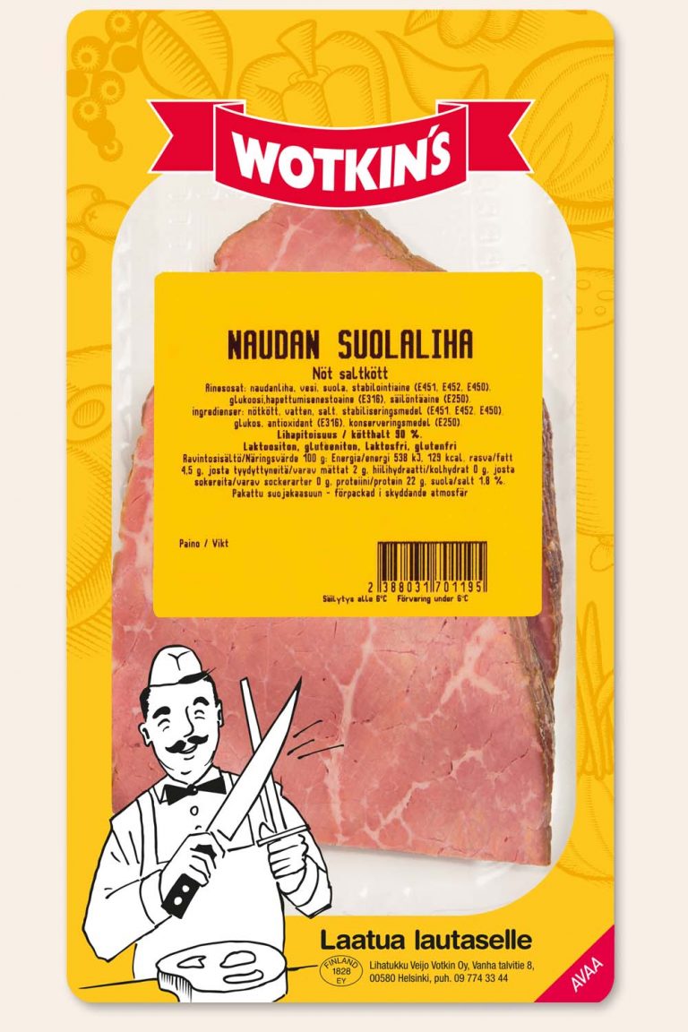 Naudan suolaliha - Lihatukku Veijo Votkin Oy